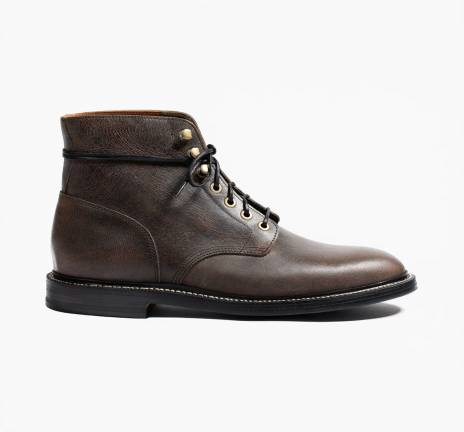 Diesel Boot Black Waxed Deer