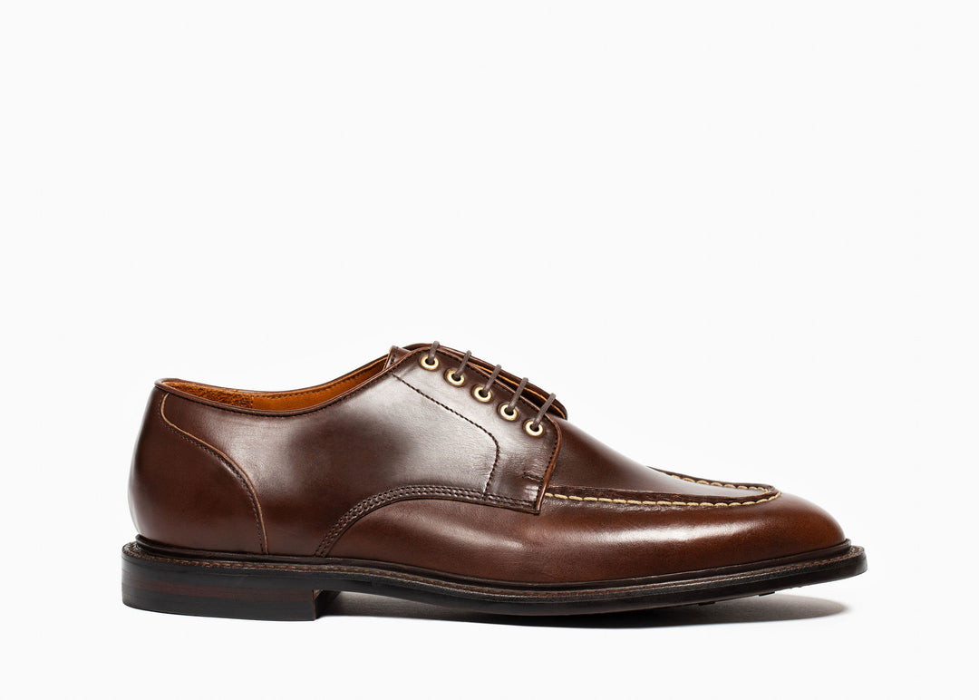 Moc Toe Derby Crimson Chromexcel