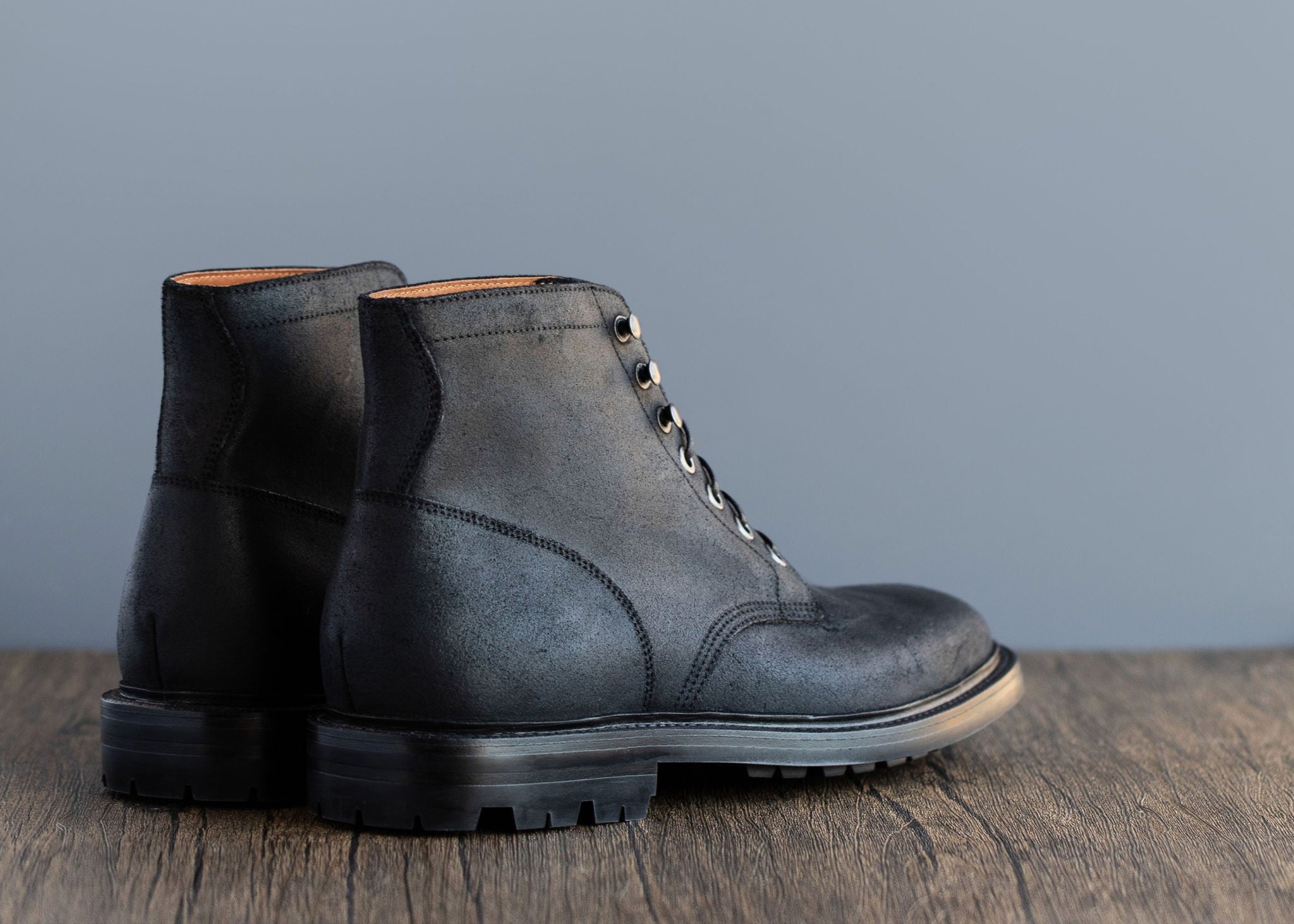 Diesel Boot Black Waxed Commander