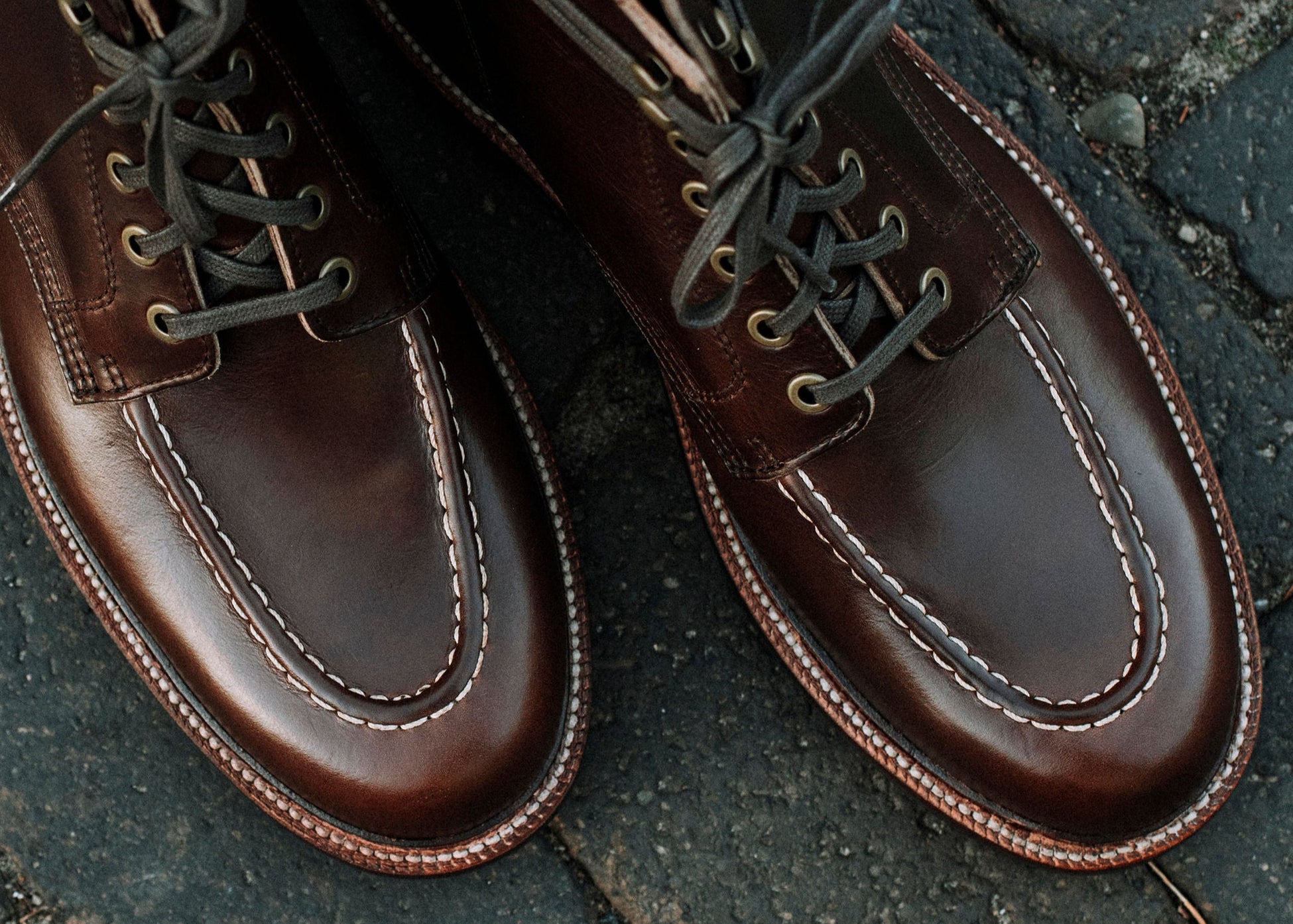 Brass Boot Crimson Chromexcel