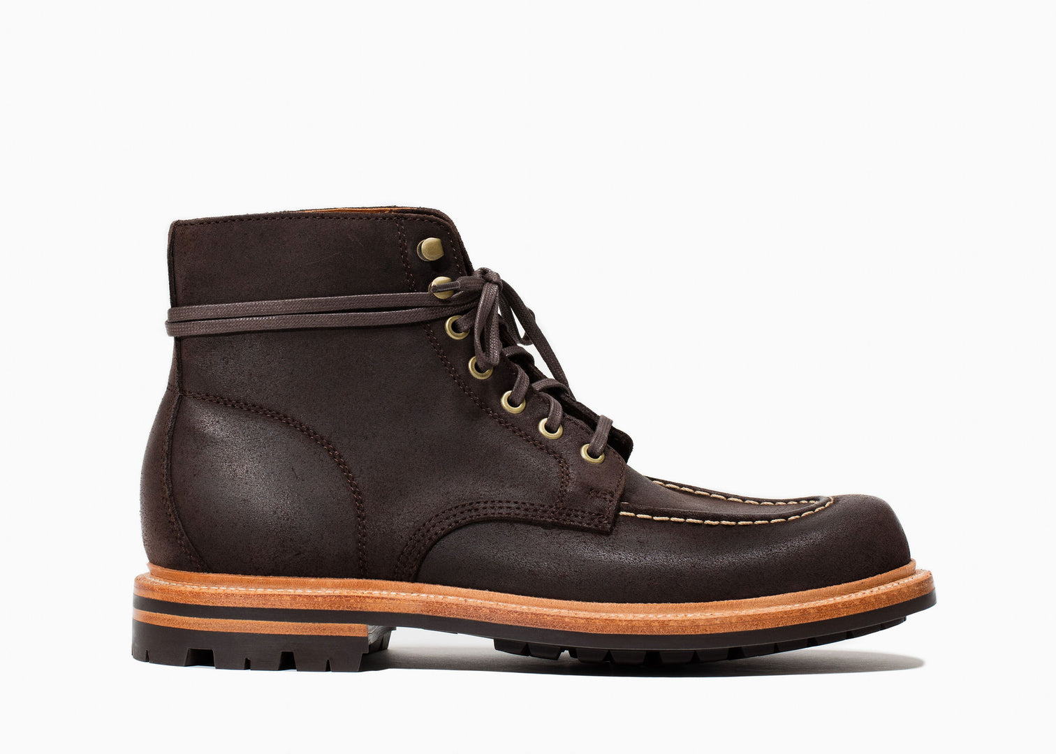 Brass Boot Earth Waxed Commander